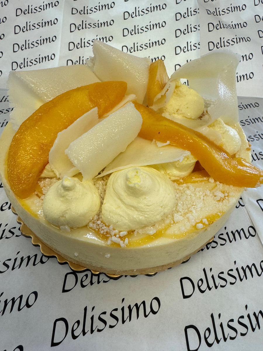 MANGO WHITE CHOCOLATE CHEESECAKE – DELISSIMO