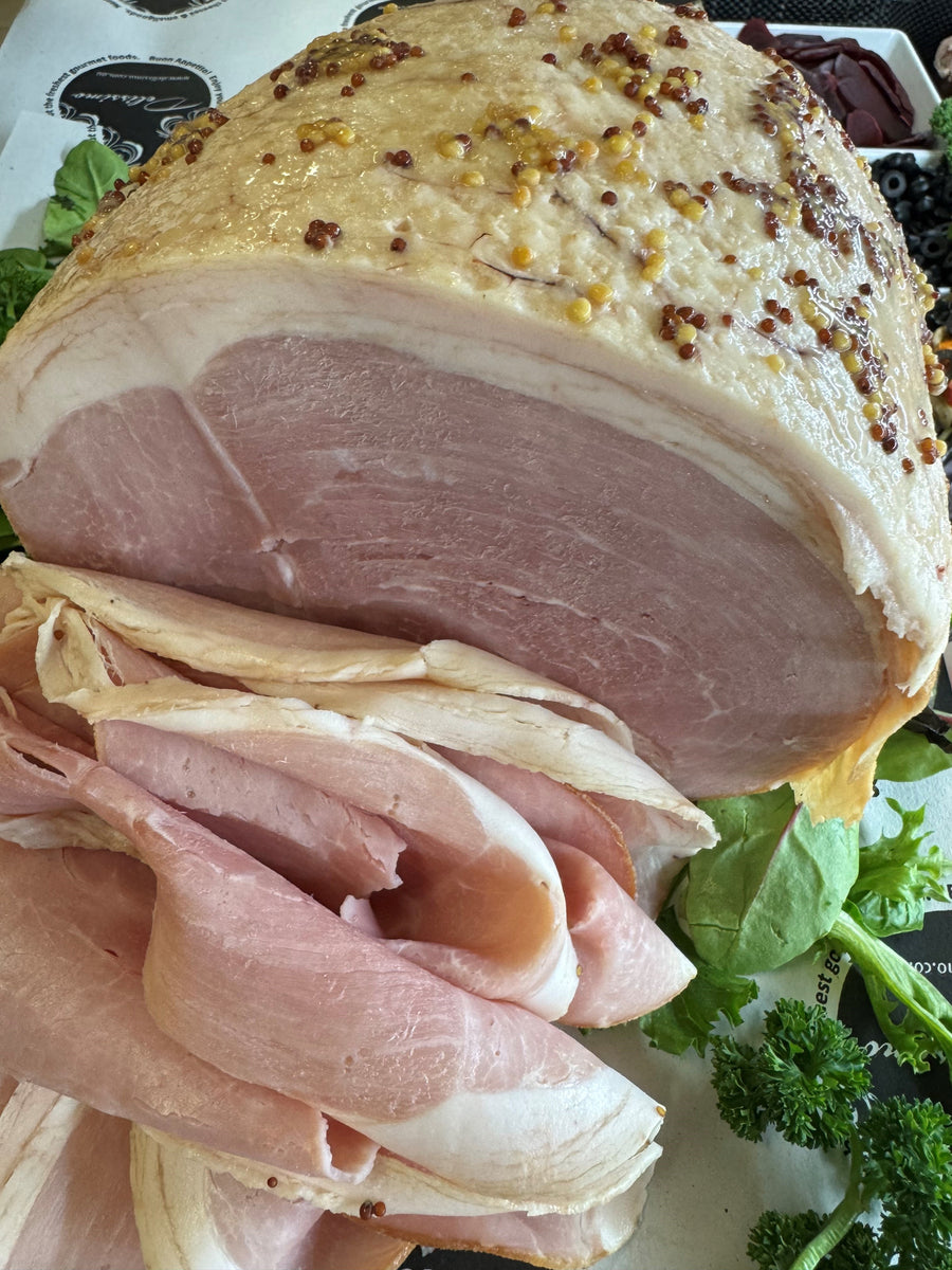 MONDO HONEY MUSTARD LEG HAM SLICED – DELISSIMO