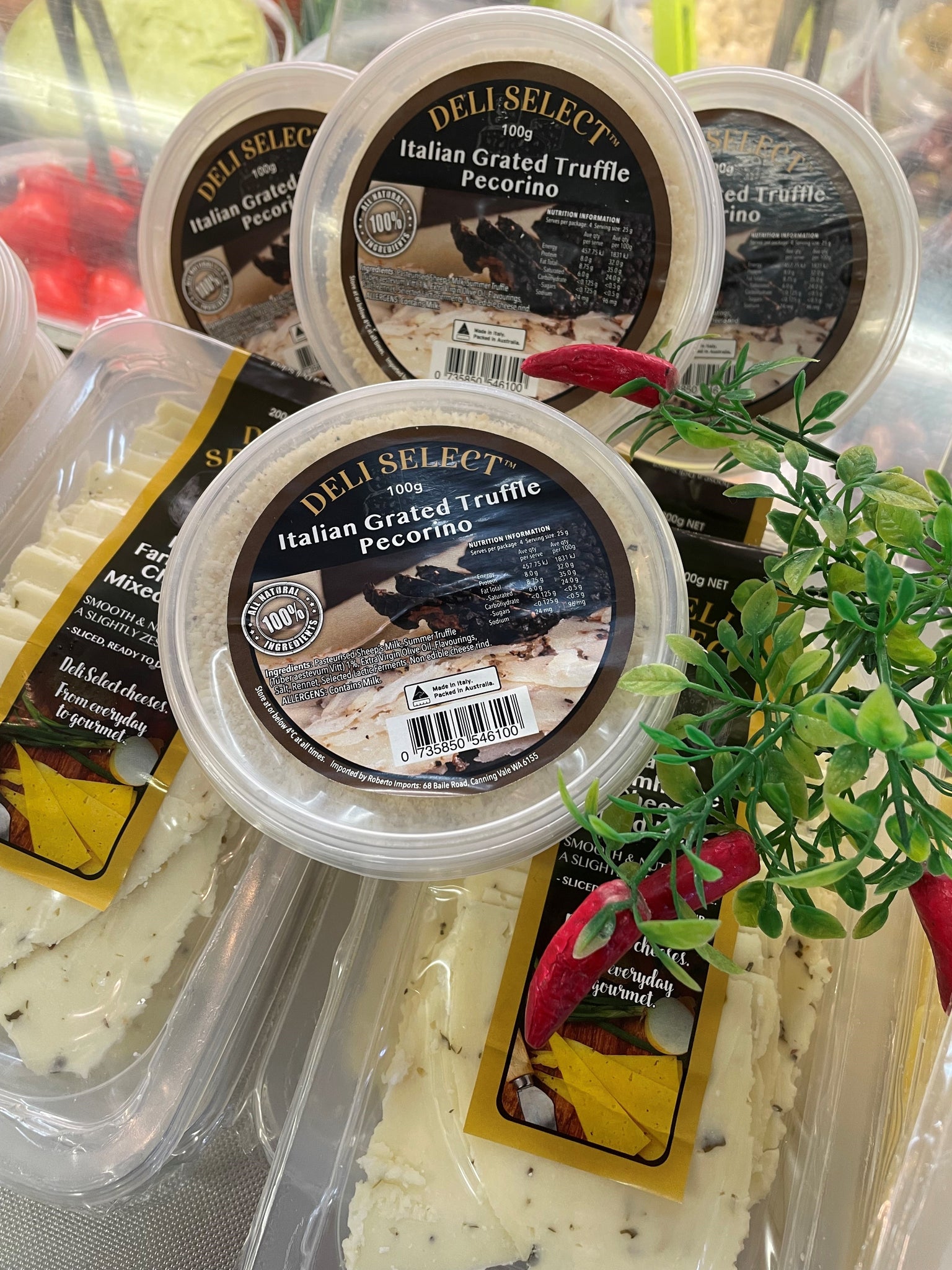 DELI SELECT GRATED CHEESES – DELISSIMO