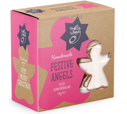 MOLLY WOPPY ICED FESTIVE ANGELS 120G – DELISSIMO