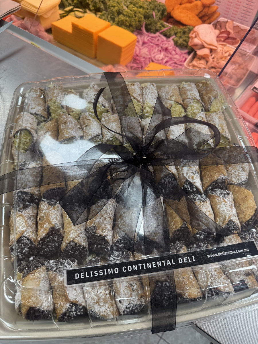 MINI CANNOLI PLATTER – DELISSIMO