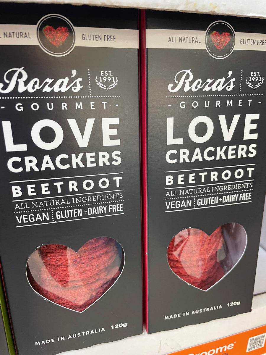 ROZA'S GOURMET CRACKERS 120g – DELISSIMO