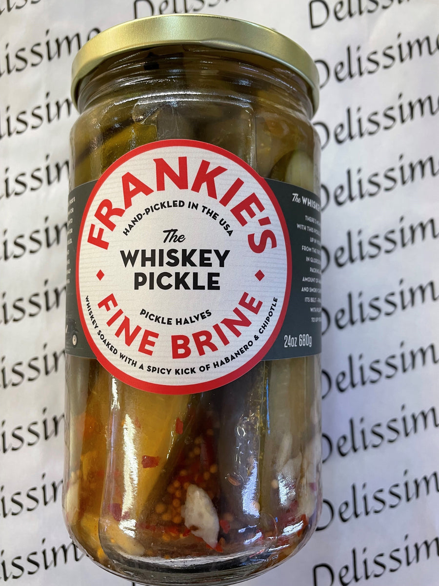 FRANKIE'S WHISKEY PICKLE 680g – DELISSIMO